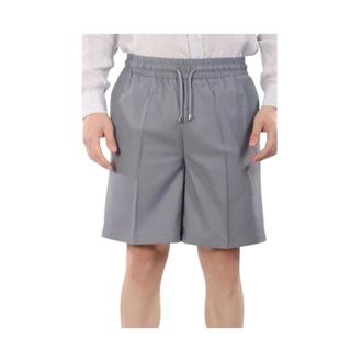 John Richmond Homme, Shorts, Gris, Taille: S Circular Shorts