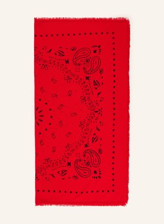 Darling Harbour Darling Harbour Tuch Mit Merinowolle Und Cashmere rot
