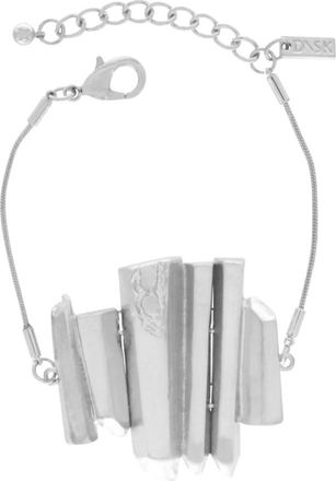 Dansk Copenhagen Cube Statement Armband - - Accessories - Damen - Grau - ONE SIZE
