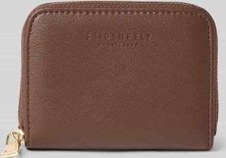 Seidenfelt Manufaktur Portemonnaie mit Label-Prägung Modell YLVA