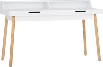 Clp Schreibtisch Eaton wei&szlig; 140 cm
