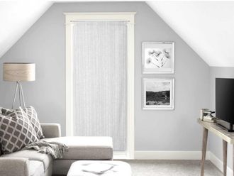 Soleil d'Ocre Mael Gebrochen Vize, Polyester, Wei&szlig;, 70x200 cm