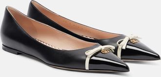 Valentino Garavani Ballerines Bepointy en cuir