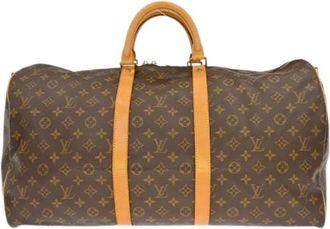 Louis Vuitton unisex, Pre-owned, Brun, Taille: ONE Size Pre-owned Keepall bag