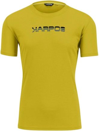 Karpos Homme, Tops, Jaune, Taille: L T-shirts et Polos Jaunes avec Imprim&eacute; Poitrine