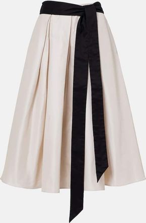 Max Mara Midirock Baschi aus einem Baumwollgemisch