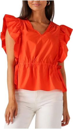 Y.A.S Y.a.s, Damen, Blusen & Hemden, Orange, LGr&ouml;&szlig;e