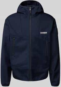 Napapijri Jacke mit Kapuze und Reißverschlusstaschen Modell BIOIS