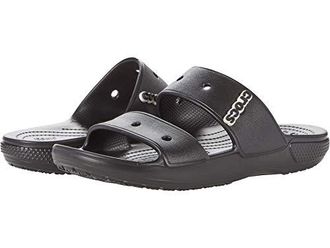 Crocs Unisexe Adulte Classic Crocs Sandal Sandales, Black, 48/49 EU