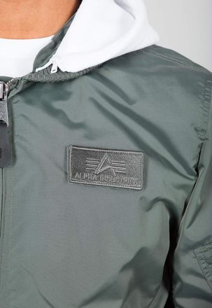Alpha Industries Alpha Industries MA-1 TT Hood Bomberjacke f&uuml;r Herren Vintage Green