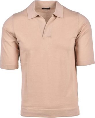 Ballantyne Homme, Tops, Beige, Taille: 4XL Polo en maille