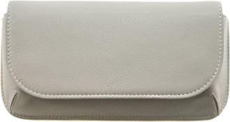 Mala Leather Strukturiertes Brillenetui 5224_14, grau, Einheitsgröße, Modern