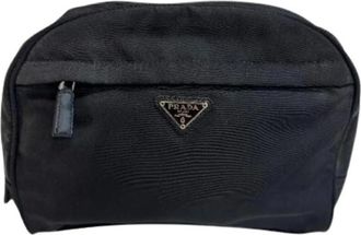 Prada unisex, Pre-owned, Noir, Taille: ONE Size Sac Vintage en Nylon Pre-owned