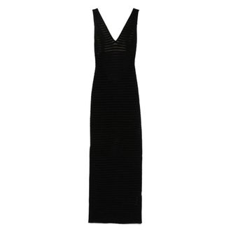 Elisabetta Franchi Chic Nero Kleid - - Dresses - Damen - Schwarzk - M