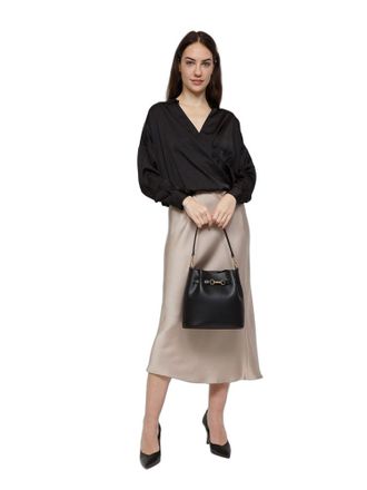 Michael Kors Carson Bucket Bag - Black