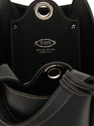 Tod's T Timeless Bucket Bag - Black