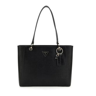 Guess Femme, Sacs, Noir, Taille: ONE Size Sac Bandoulière Noir avec Fermeture Éclair
