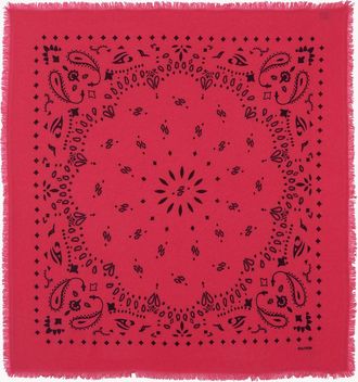 Kujten Grand bandana cachemire imprim&eacute; - Grand Bandana Hachiko