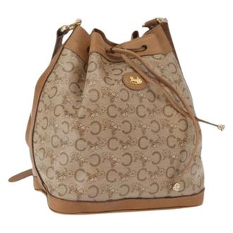 Celine Sac Seau Vintage Pre-owned - Femme - Pre-owned - Beige - Taille: ONE Size