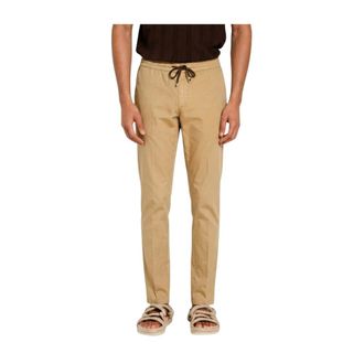 Mason's Homme, Pantalons, Beige, Taille: 3XL New York Sack Chino Jogger Pants
