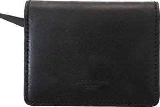 Dolce & Gabbana Femme, Accessoires, Noir, Taille: ONE Size Portefeuille Bifold Bandouli&egrave;re