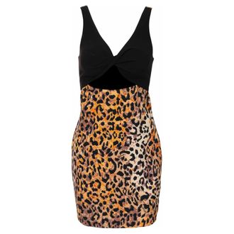 Just Cavalli Braune Kleider f&uuml;r Frauen - - Dresses - Damen - Braun - XS