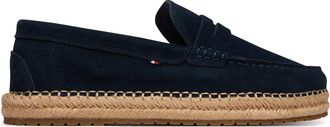 Tommy Hilfiger Espadrilles Tommy Hilfiger Flexible Hilfiger Sde Espadrille FM0FM05794 Dunkelblau