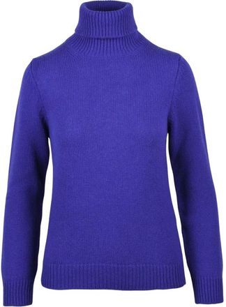 KANGRA Maglione Collo Alto - Femme - Pulls - Violet - Taille: 36 FR