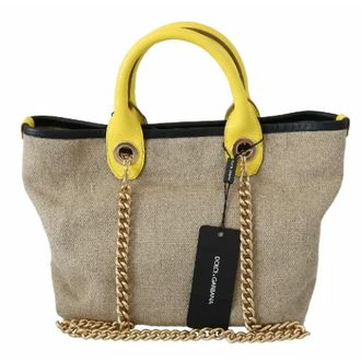 Dolce & Gabbana Pre-owned Tissu sacs-ports-paule - Femme - Pre-owned - Jaune - Taille: ONE Size