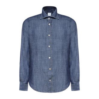 Eleventy Herren, Shirts, Blau, XLGr&ouml;&szlig;e