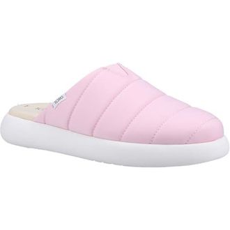 Toms Alpargata Mules plates décontractées pour femme Noir, Rose mat tissé, 37.5 EU