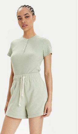 Champion T-Shirt E10013 Grün Regular Fit