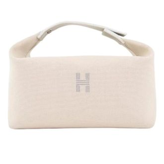 Herm&egrave;s Pre-owned Toile sacs-main - Femme - Pre-owned - Blanc - Taille: ONE Size