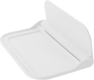 NUOBESTY Faltbares Schwebendes Wandregal aus Kunststoff Kleines Wei&szlig;es Aufbewahrungsbrett f&uuml;r Badezimmer K&uuml;che und Schlafzimmer ohne Bohren