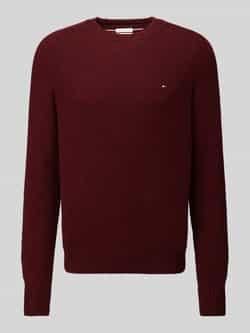 Tommy Hilfiger Regular Fit Pullover aus Lammwoll-Mix