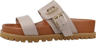 Liu Jo Femme, Chaussures, Beige, Taille: 39 EU Livia 02 Sandal