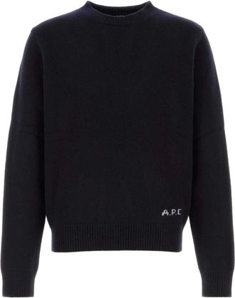 A.P.C. A.p.c., Homme, Pulls, Bleu, Taille: L Edmond Sweater