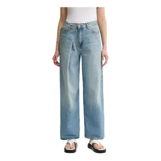 Won Hundred Relaxed High Waist Jeans - - Jeans - Damen - Blau - W27 L32
