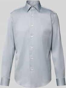 HUGO BOSS Regular Fit Businesshemd mit Kentkragen