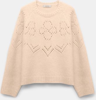 Dorothee Schumacher Rundhalspullover aus Kaschmir-Seiden-Garn