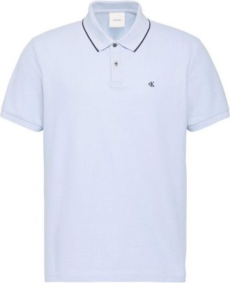 Calvin Klein Poloshirt SS RFND PQ TPPD CLSS Mit Rundhalsausschnitt