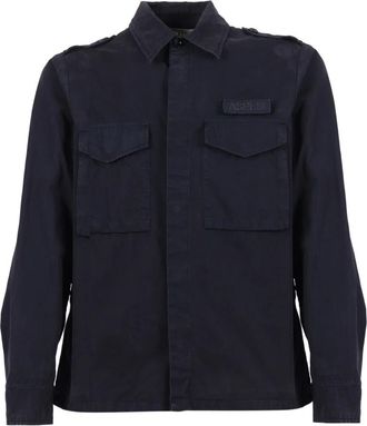 Aspesi Homme, Vestes, Bleu, Taille: M Camicia