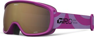 Giro Buster Flow - AR40 Skibrille, zylindrische Linse, Expansion View-Technologie, dreilagiger Gesichtsschaum, Mikrofleece-Bezug, Schutz & Komfort, Farbe: 