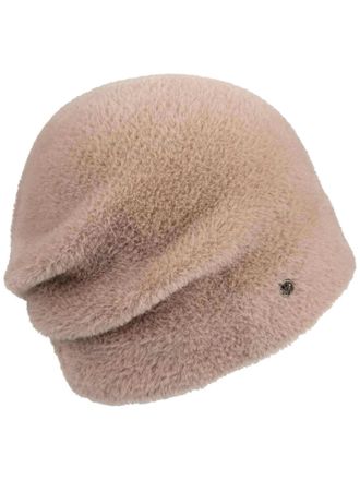 Loevenich Beanie | Gefalteter Rücken | OneSize | Damen | Gemütlich & Stylisch | Perfekt für den Alltag Nougat