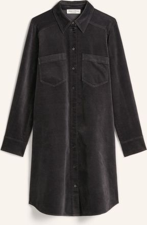 Marc O'Polo Marc Opolo Samtkleid grau