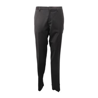 Patrizia Pepe Wollmischung Slim Fit Hose - - Trousers - Herren - Schwarzk - XL