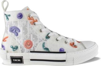 Dior Homme, Chaussures, Blanc, Taille: 43 EU B23 High-Top Baskets
