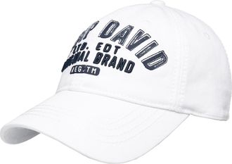 Camp David Herren Base Cap mit Logo Artwork Opticwhite, None
