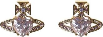 Vivienne Westwood Femme, Accessoires, Rose, Taille: ONE Size Earrings