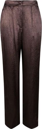 Liu Jo Femme, Pantalons, Brun, Taille: 38 FR Pantalone Coulisse